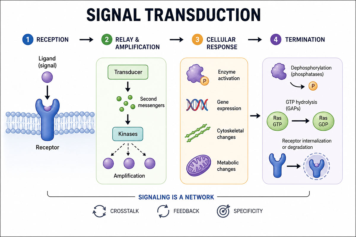 Signal Transduction: Pathways, Mechanisms, and Therapeutic Targets