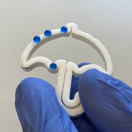 Airy cellulose from a 3D printer