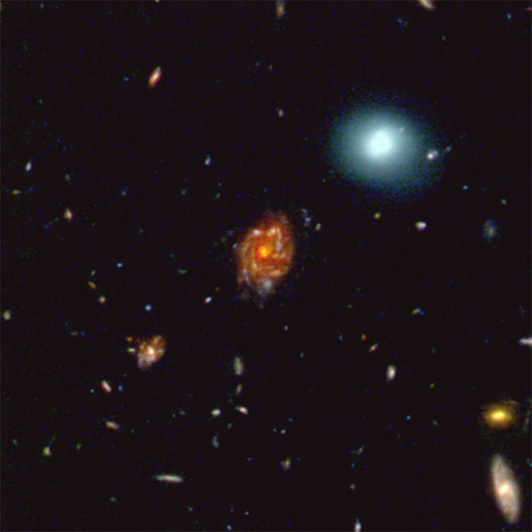 A 'surprisingly large' disk galaxy discovered in the early universe