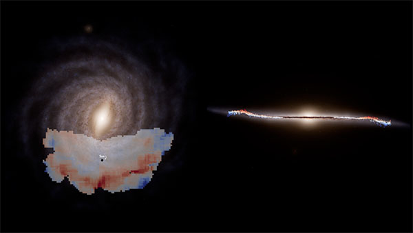 Milky Way's giant ripple revealed by Gaia telescope